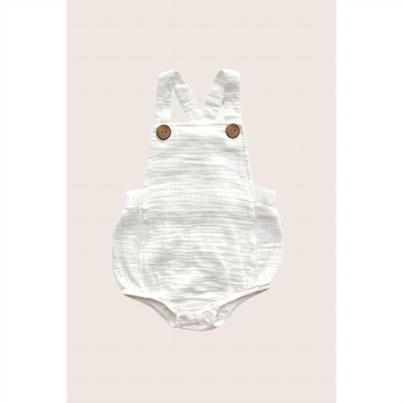 Eli + Nev | Bottoms | Nwt Eli Nev Sutton Muslin Overalls In White ...